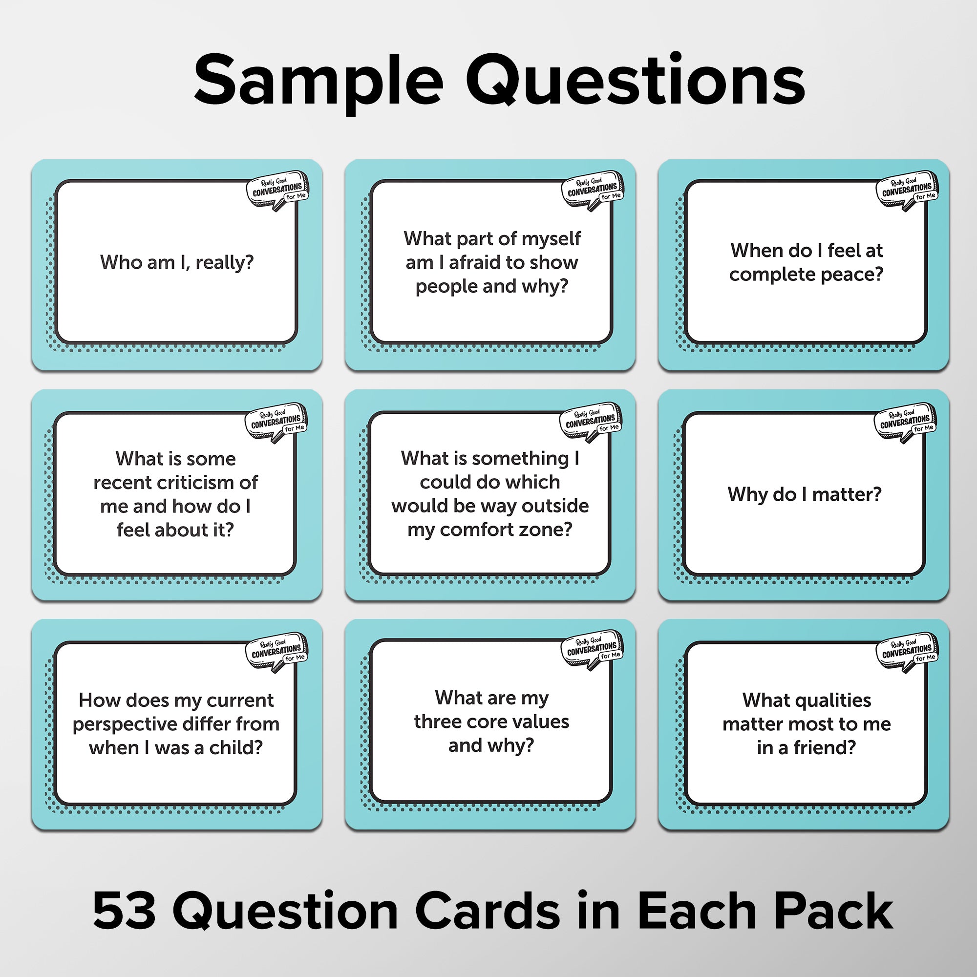 Really Good Conversations - Card Games That Get People Talking ...